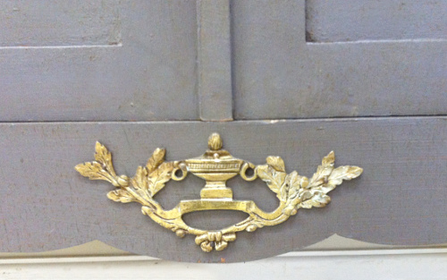 ID4246 Antique French Louis XVI Display Cupboard