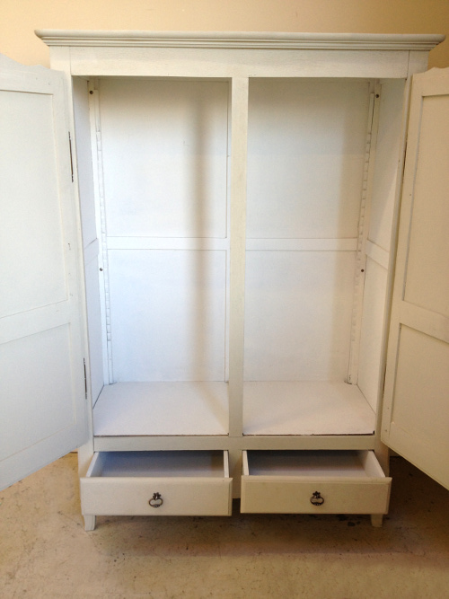 IF3553 PETITE DOUBLE DOOR FRENCH PROVENCAL STYLE ARMOIRE