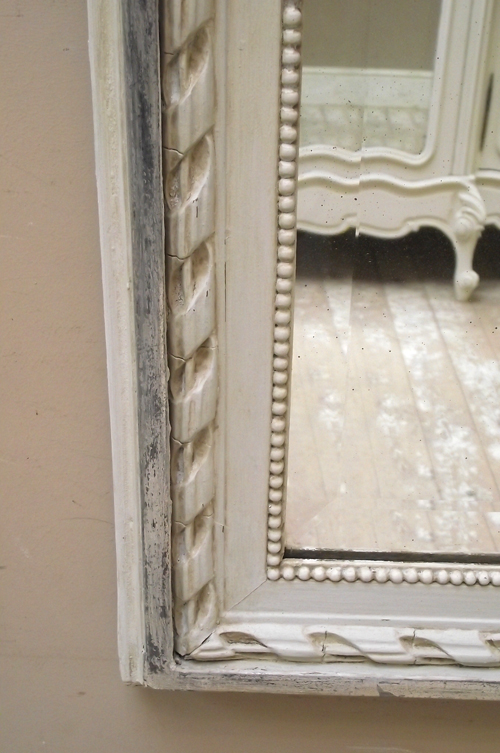 IMW2529 Pretty French Antique Mirror with Bow