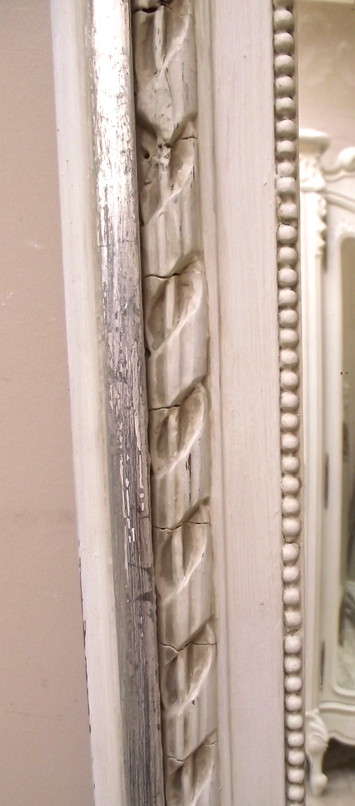 IMW2529 Pretty French Antique Mirror with Bow